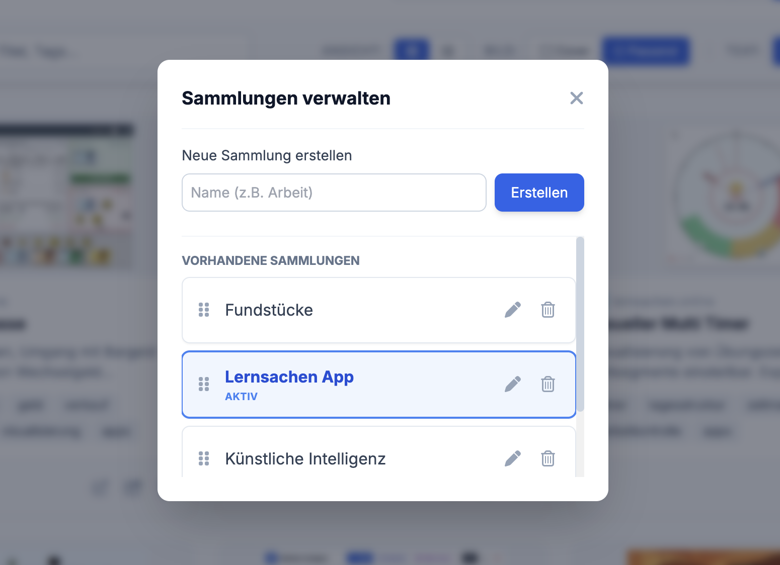 Update Visual Bookmarks – vom Materialpool zum Lernpfad – LernSachen